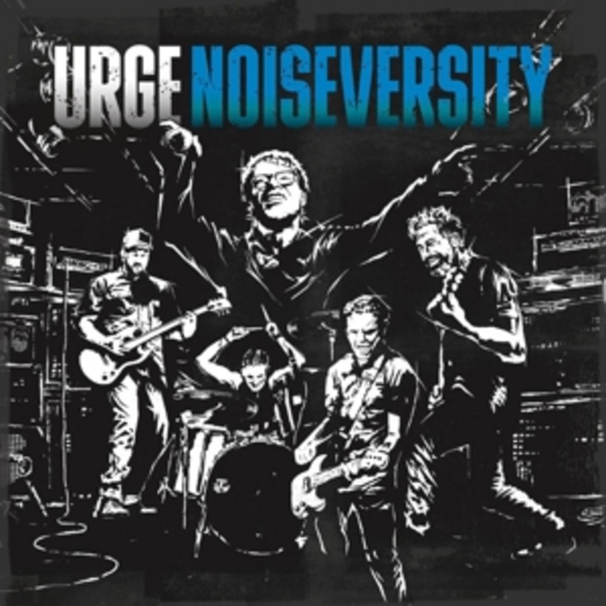 Noiseversity (Transparent Blue/Black Marbled) von Urge auf Vinyl ...