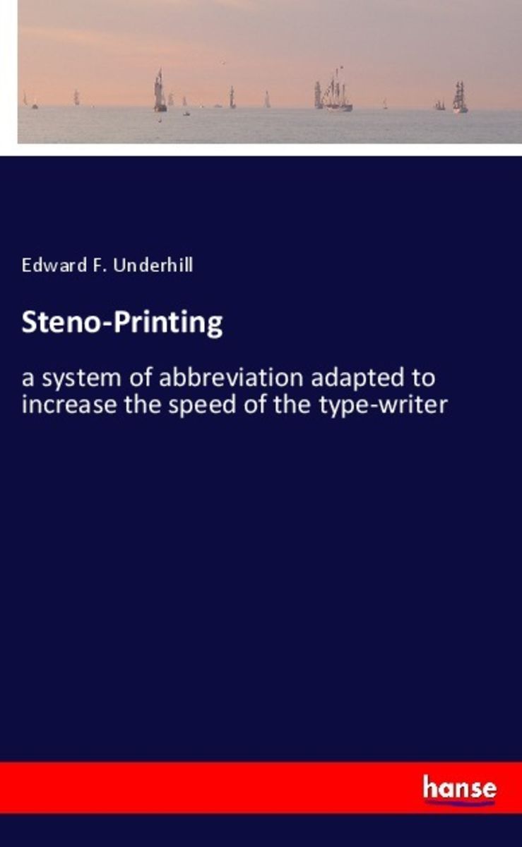 "Steno-Printing" online kaufen