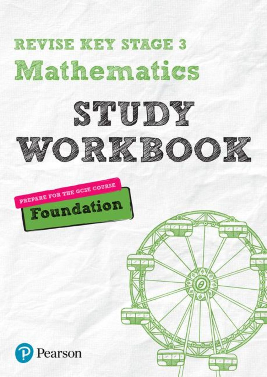 'Pearson REVISE Key Stage 3 Maths Foundation Study Workbook for ...