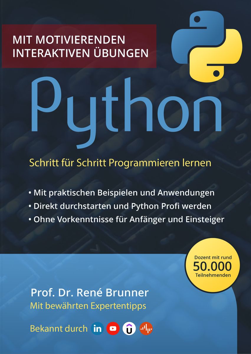 'Python' von 'René Brunner' - Buch - '978-3-903483-03-3'