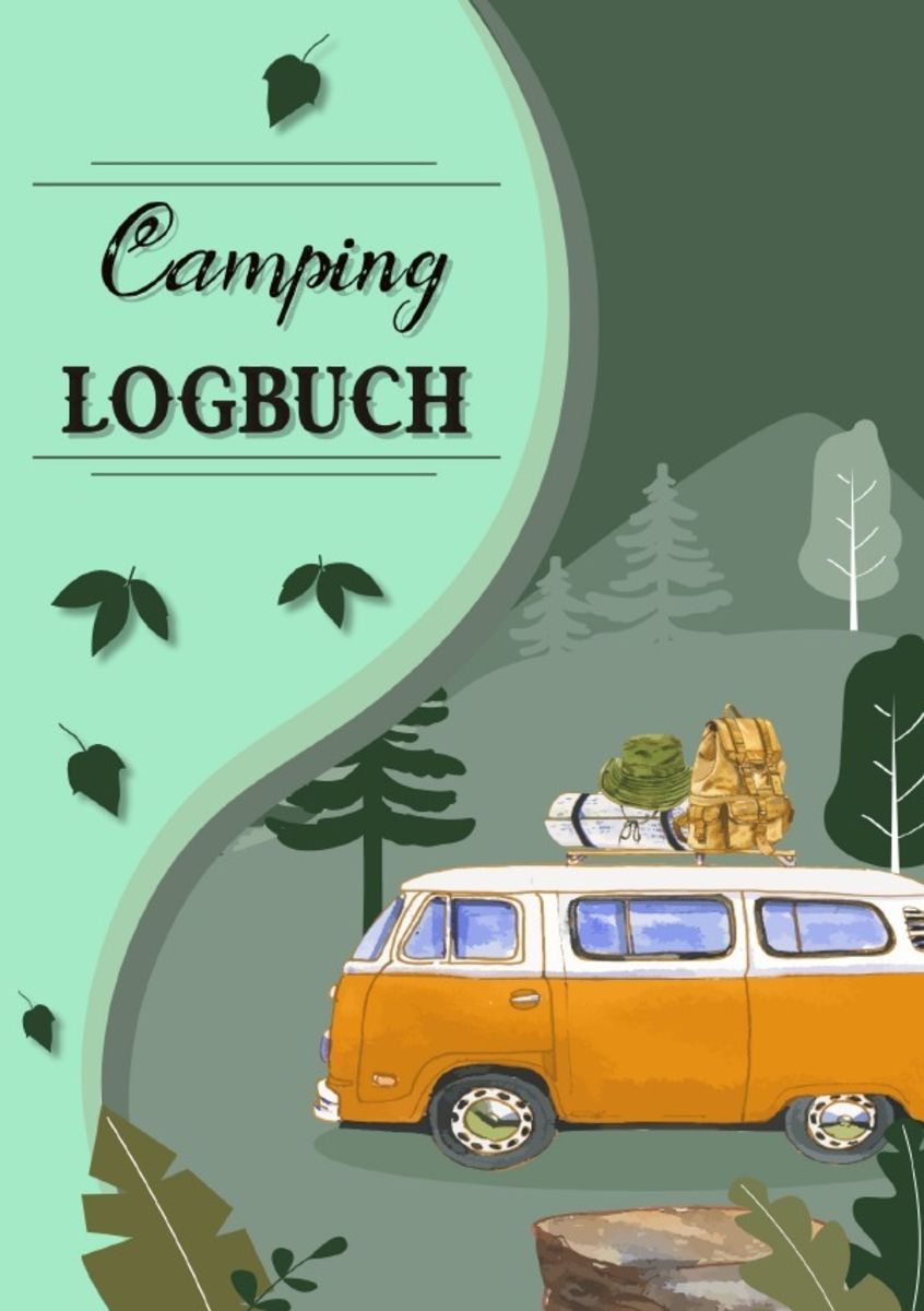 'Camping Logbuch: Wohnwagen Reisetagebuch - Camper Wohnmobil Reise ...