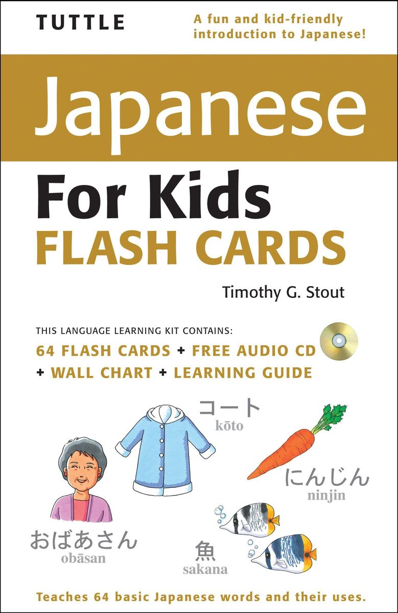 'Tuttle Japanese for Kids Flash Cards Kit' - 'Kinder- & Jugendbücher ...