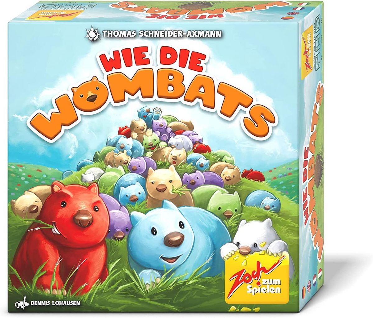 Zoch 601105169 - Wie die Wombats, Wimmelspiel zum Schätzen, Raten und ...