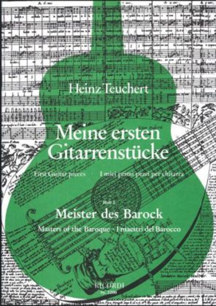 'Teuchert, H: ersten Gitarrenstücke 2' von 'Heinz Teuchert' - Buch - '978-3-931788-32-2'