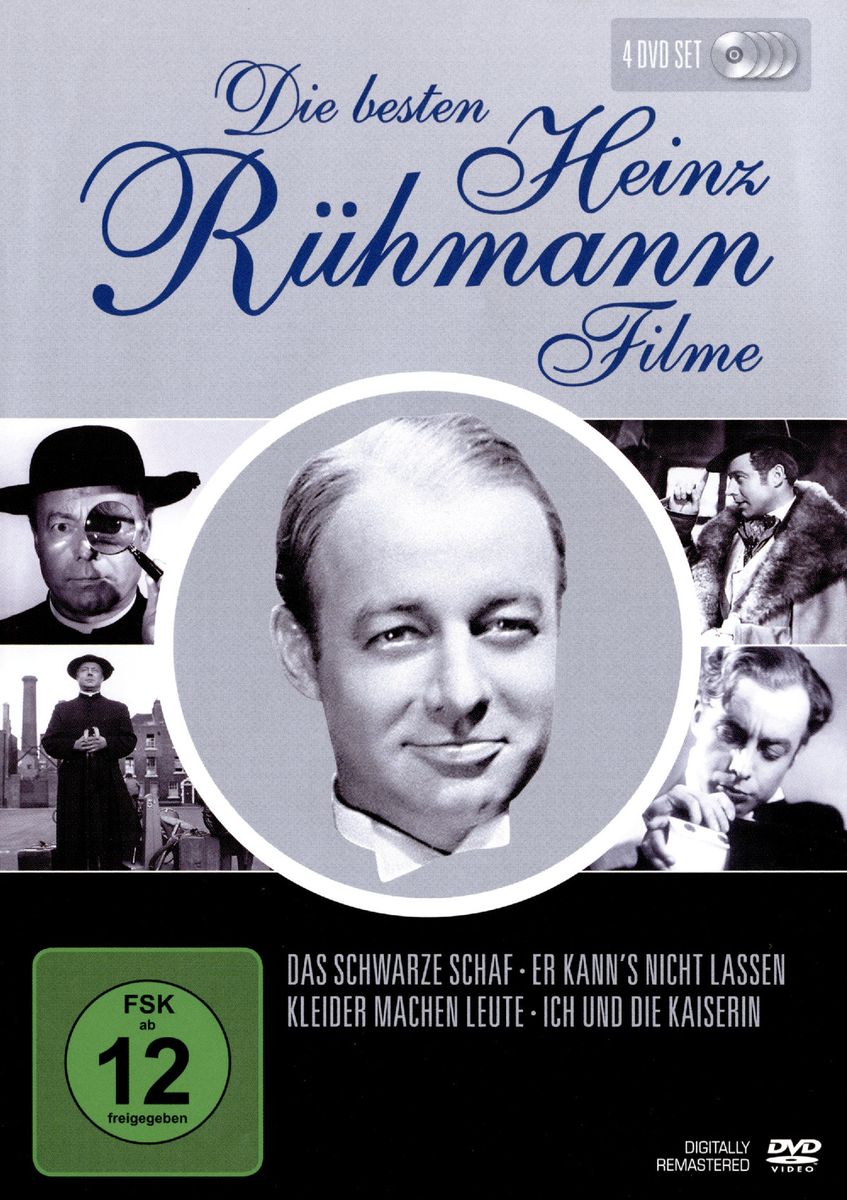 'Heinz Rühmann - Die besten Heinz Rühmann Filme [4 DVDs]' von 'Helmuth ...