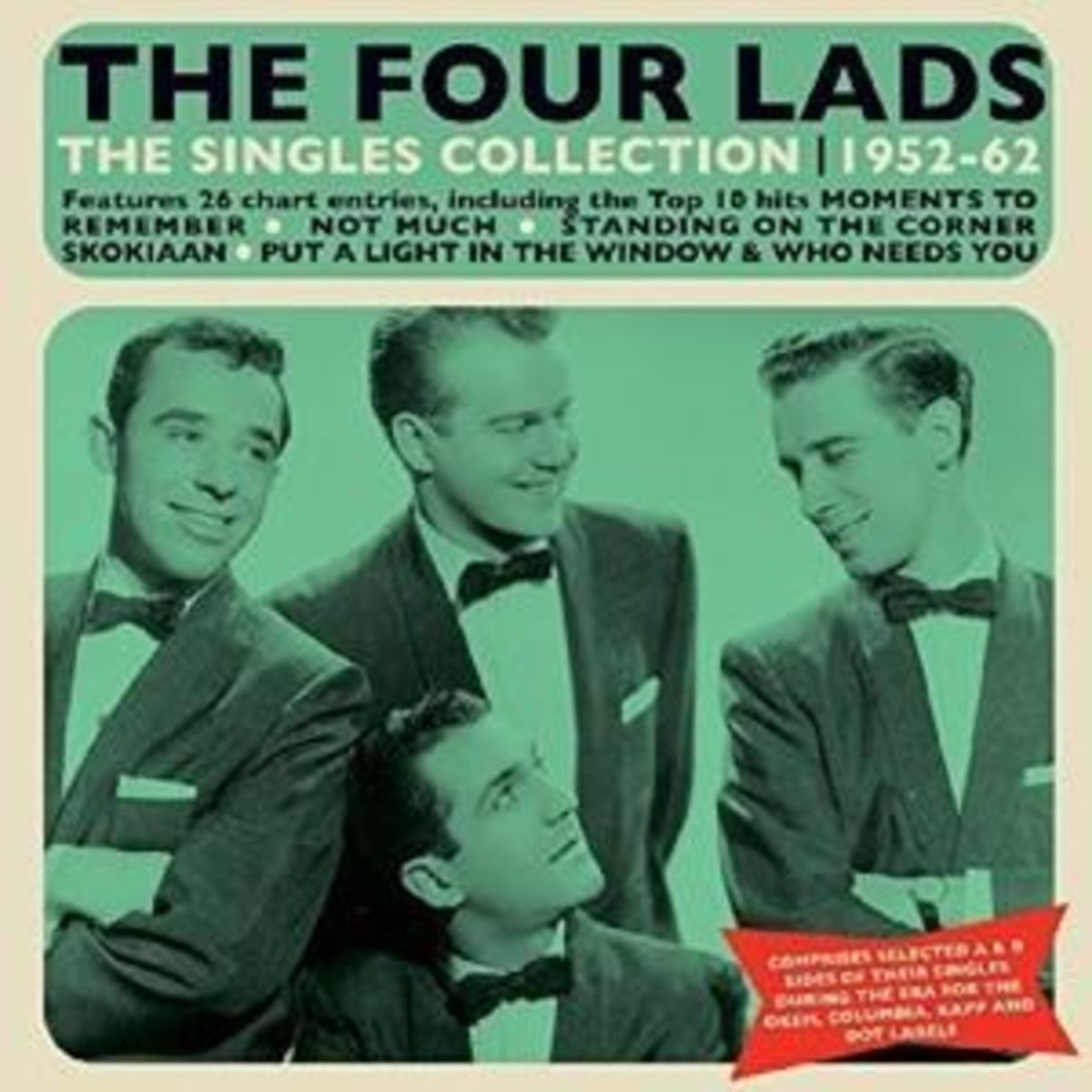 Four Lads, T: Singles Collection 1952-62 von The Four Lads auf CD ...