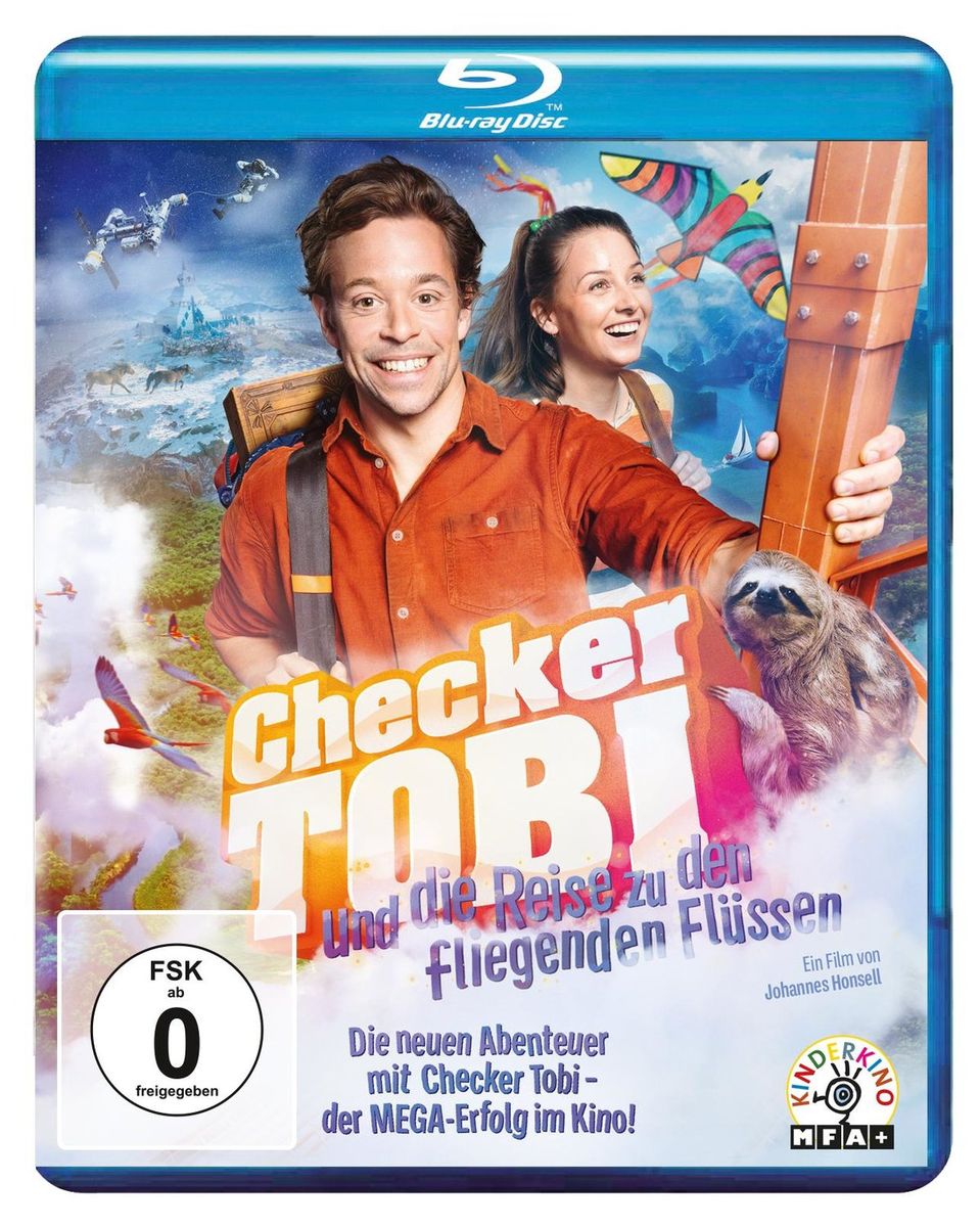 Checker Tobi und die Reise zu den fliegenden Flüssen von Johannes Honsell - Blu-ray | Thalia
