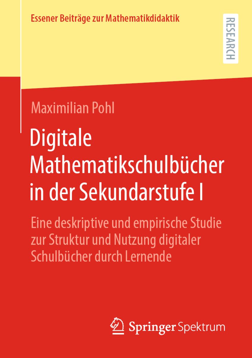 'Digitale Mathematikschulbücher in der Sekundarstufe I' von 'Maximilian ...