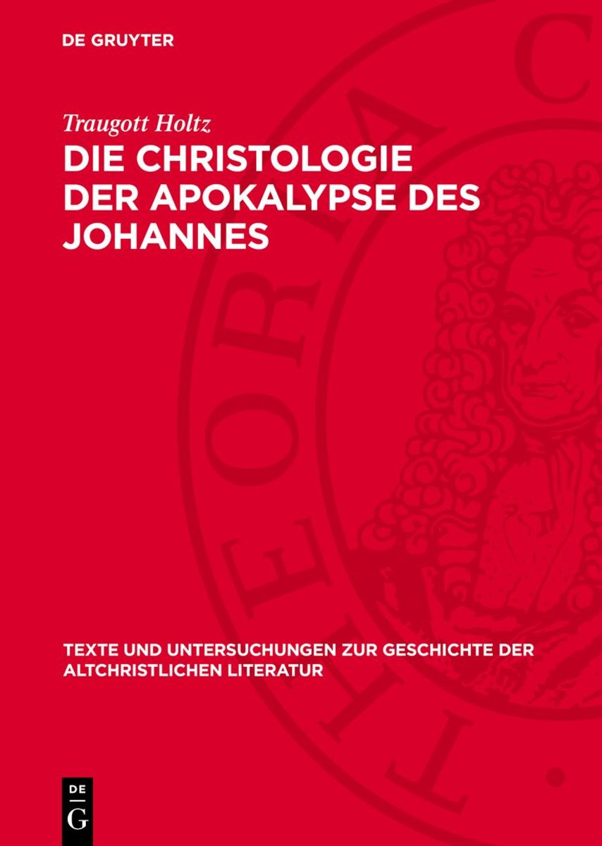 "Die Christologie der Apokalypse des Johannes" online kaufen