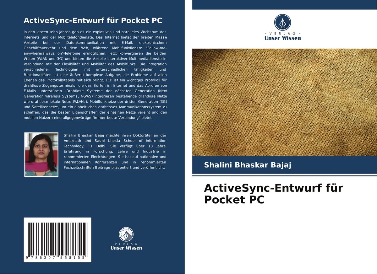 'ActiveSync-Entwurf für Pocket PC' von 'Shalini Bhaskar Bajaj' - Buch - '978-620-7-55815-5'