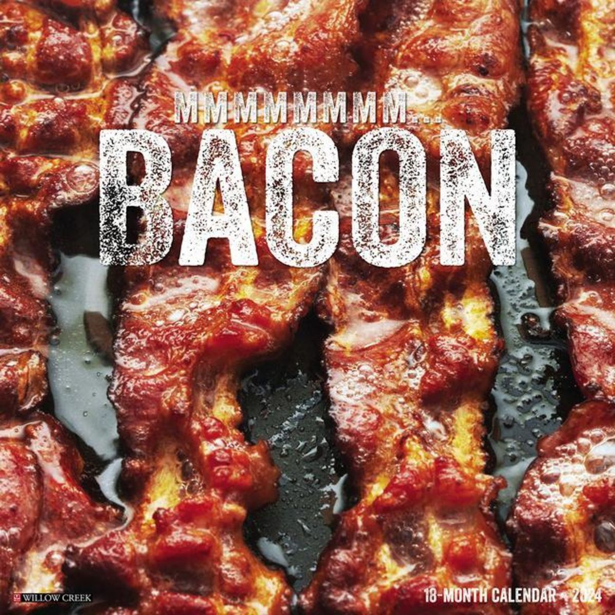 'MMMMMMMM... Bacon 2024 12 X 12 Wall Calendar' - 'Bücher'