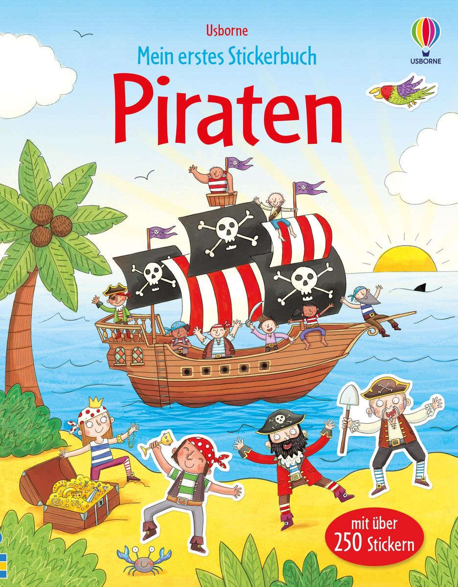 'Mein erstes Stickerbuch: Piraten' von 'Sam Taplin' - Buch - '978-1 ...