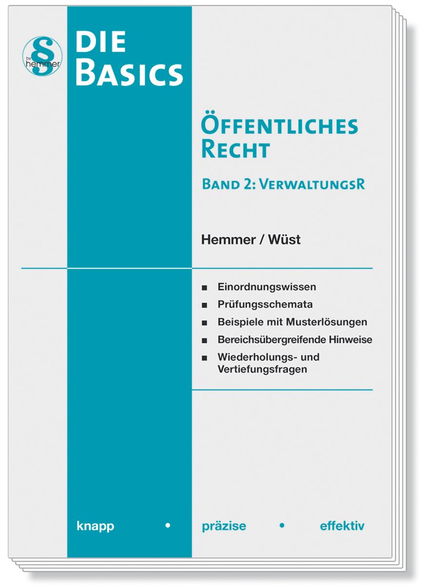 "Die Basics Öffentliches Recht - Band 2 Verwaltungsrecht" online kaufen