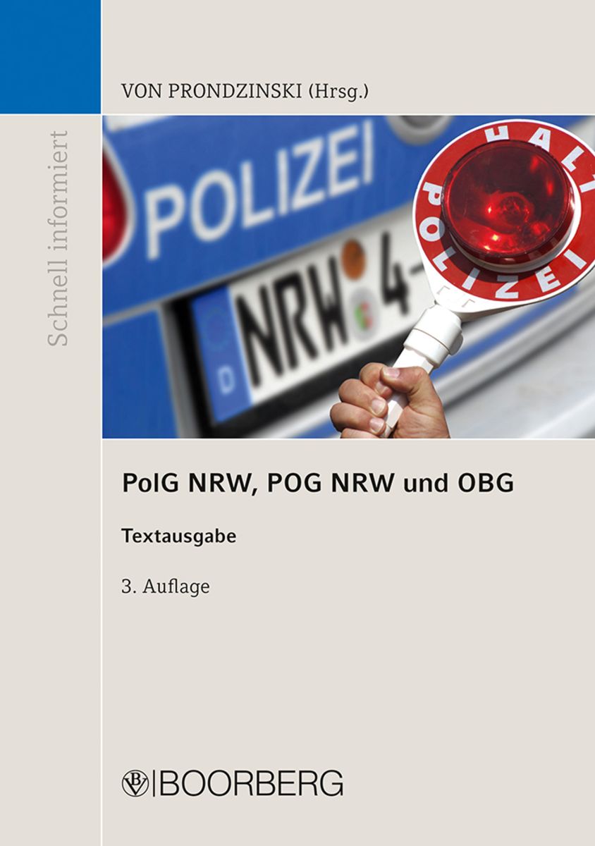 "Polg Nrw, Pog Nrw und Obg" online kaufen