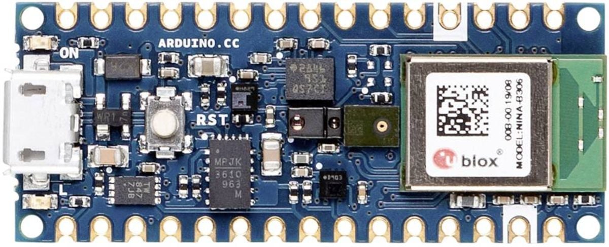 'Arduino ABX00070 Board Nano BLE Sense Rev2 With Headers Nano ARM® Cortex®-M4 online bestellen