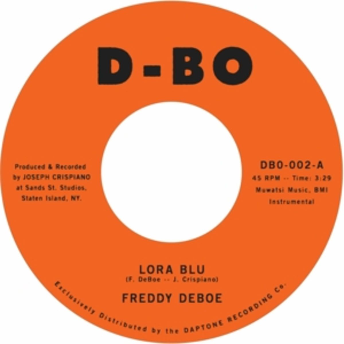 Lora Blu b/w Lost At Sea von Freddy DeBoe auf Vinyl - Musik | Thalia