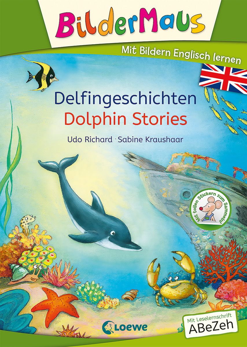 'Bildermaus - Mit Bildern Englisch lernen - Delfingeschichten - Dolphin ...