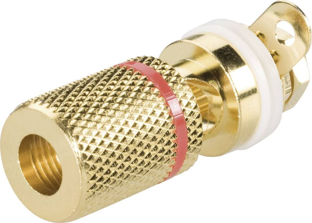 BKL Electronic 0103035 Laborbuchse Buchse, Einbau vertikal Stift-Ø: 4mm ...