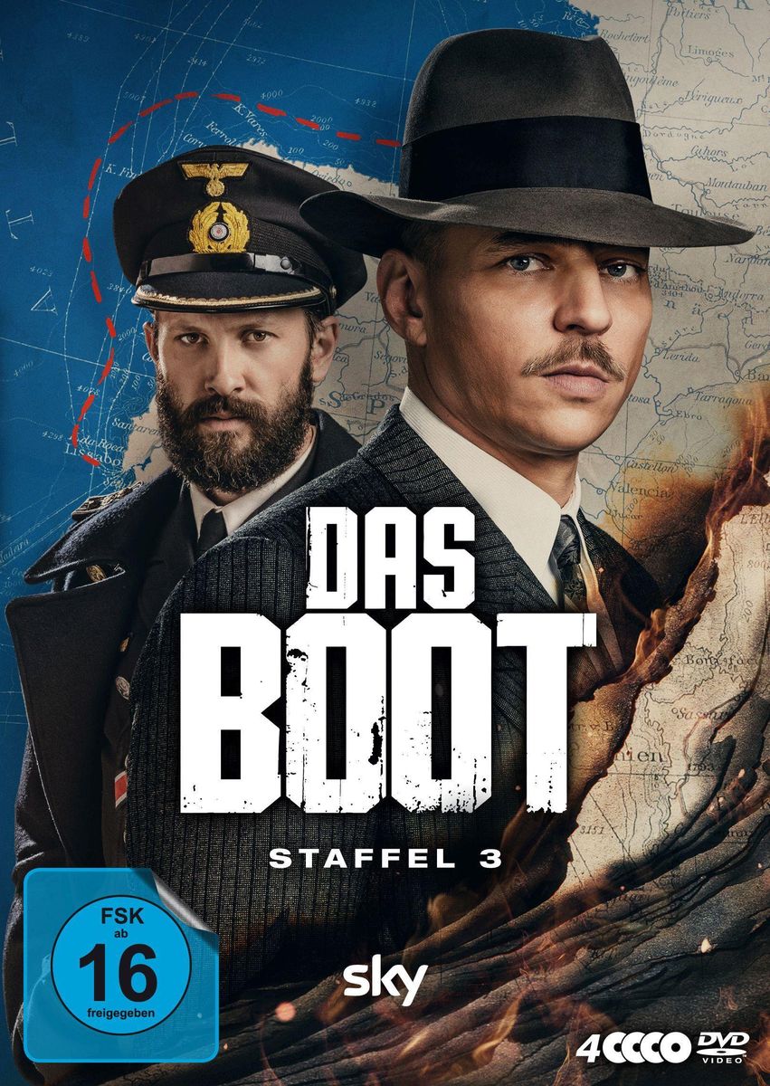 Das Boot - Staffel 3 [4 DVDs] von Dennis Gansel - DVD | Thalia