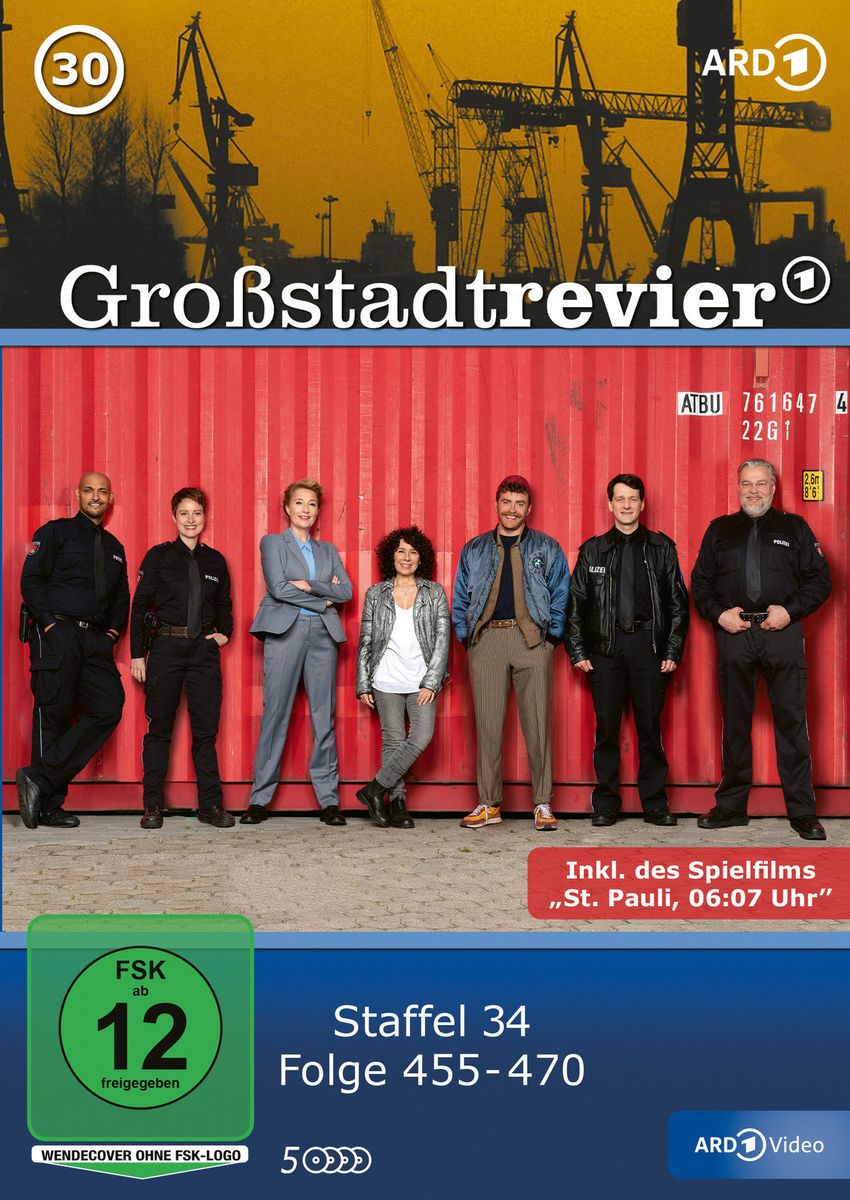 Großstadtrevier 30 - Folge 455 bis 470 (Staffel 34) [5 DVDs] von ...