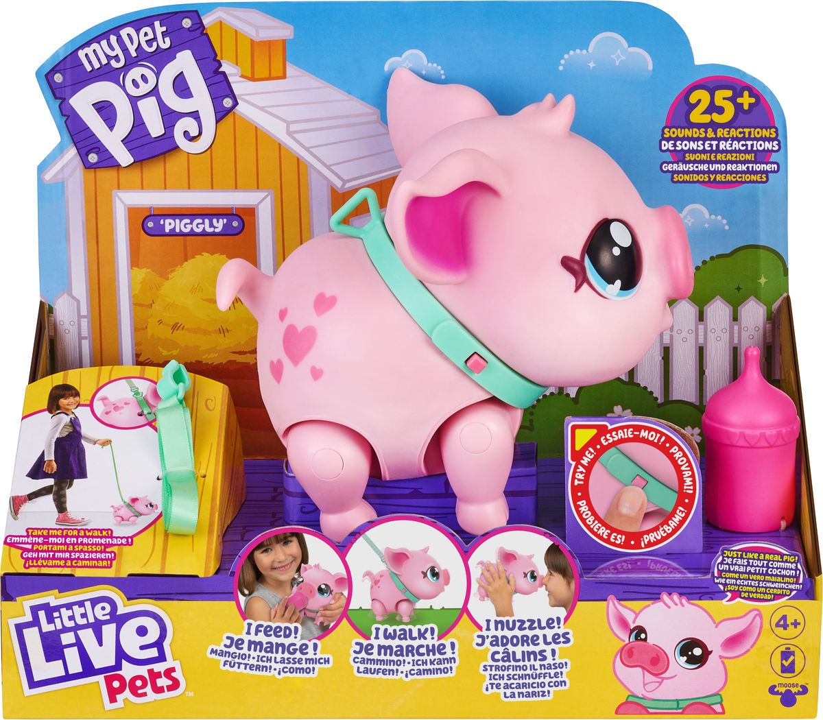 MooseToys - Little Live Pets - My Pet Pig: Schweinchen Piggly kaufen ...