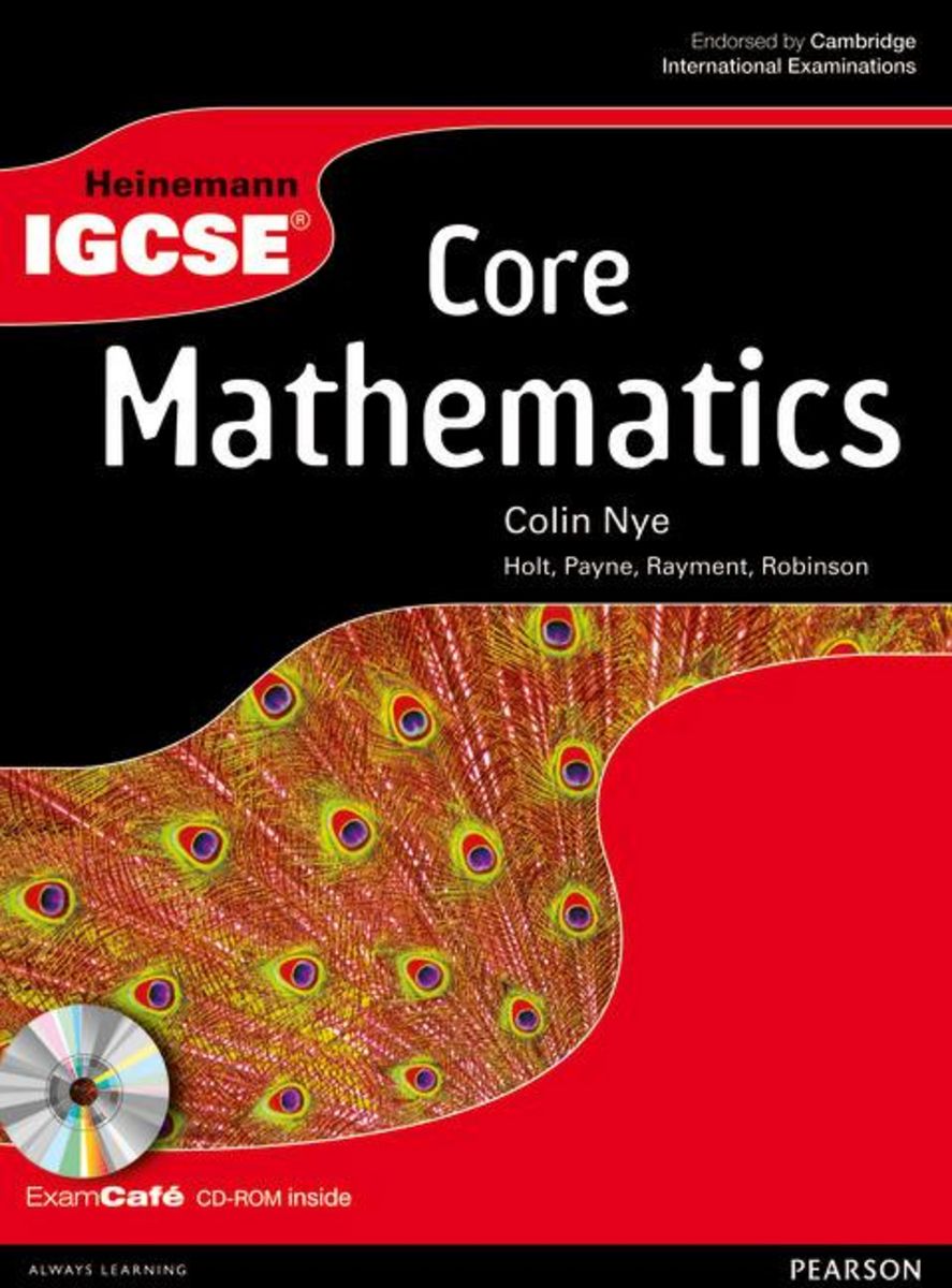 'Heinemann Igcse Core Mathematics Student Book with Exam Café CD ...