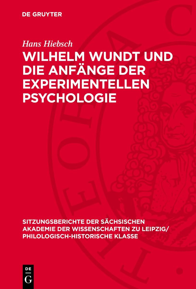 "Wilhelm Wundt und die Anfänge der experimentellen Psychologie" online ...