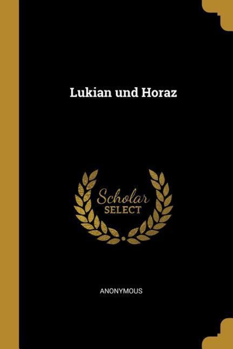 "Lukian Und Horaz" online kaufen