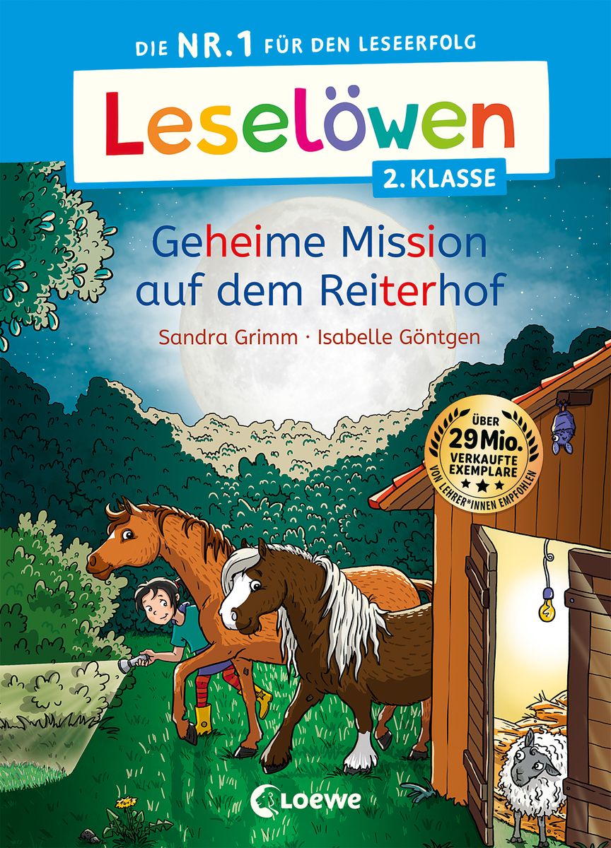 "Leselöwen 2. Klasse - Geheime Mission auf dem Reiterhof" online kaufen