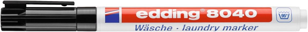 Edding Wäschemarker 8040 schwarz - Whiteboardmarker - 4004764784202 ...