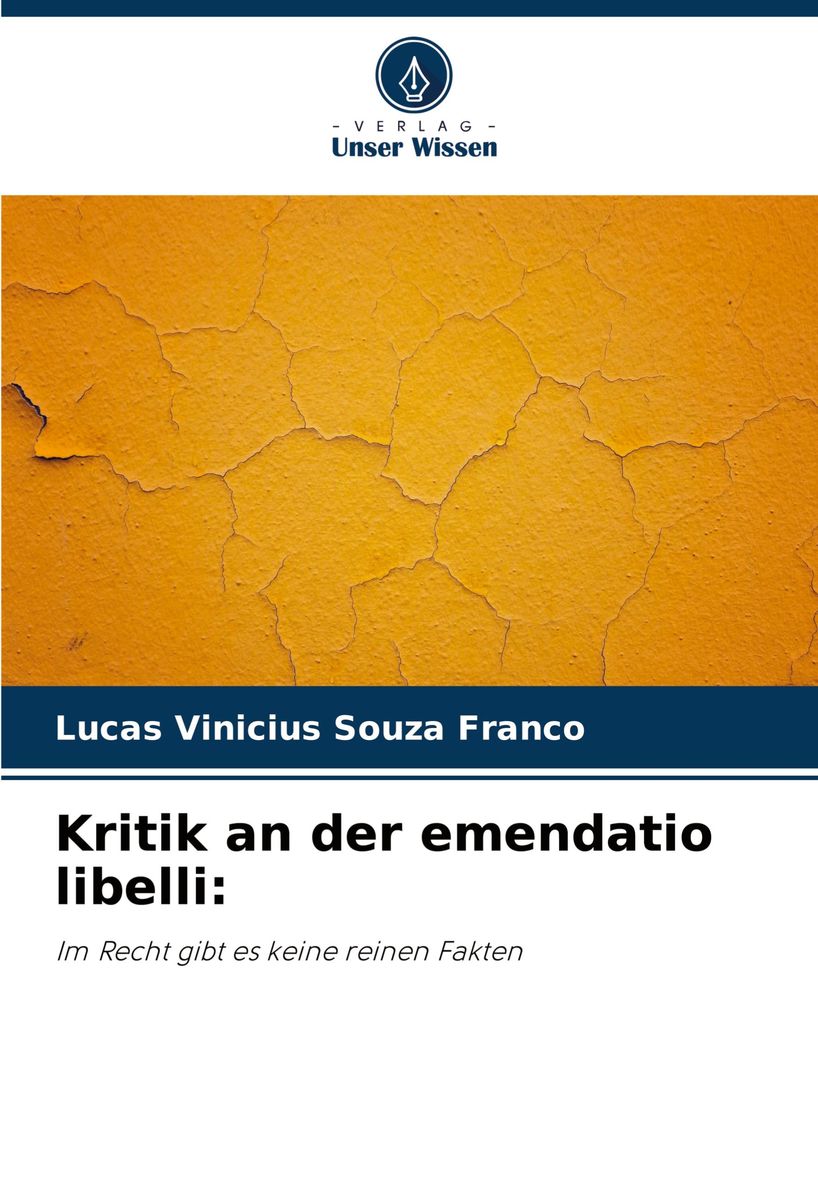 'Kritik an der emendatio libelli:' von 'Lucas Vinicius Souza Franco ...