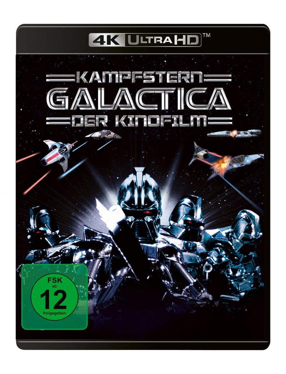 Kampfstern Galactica (4K Ultra HD) von Richard A. Colla - Blu-ray 4K ...