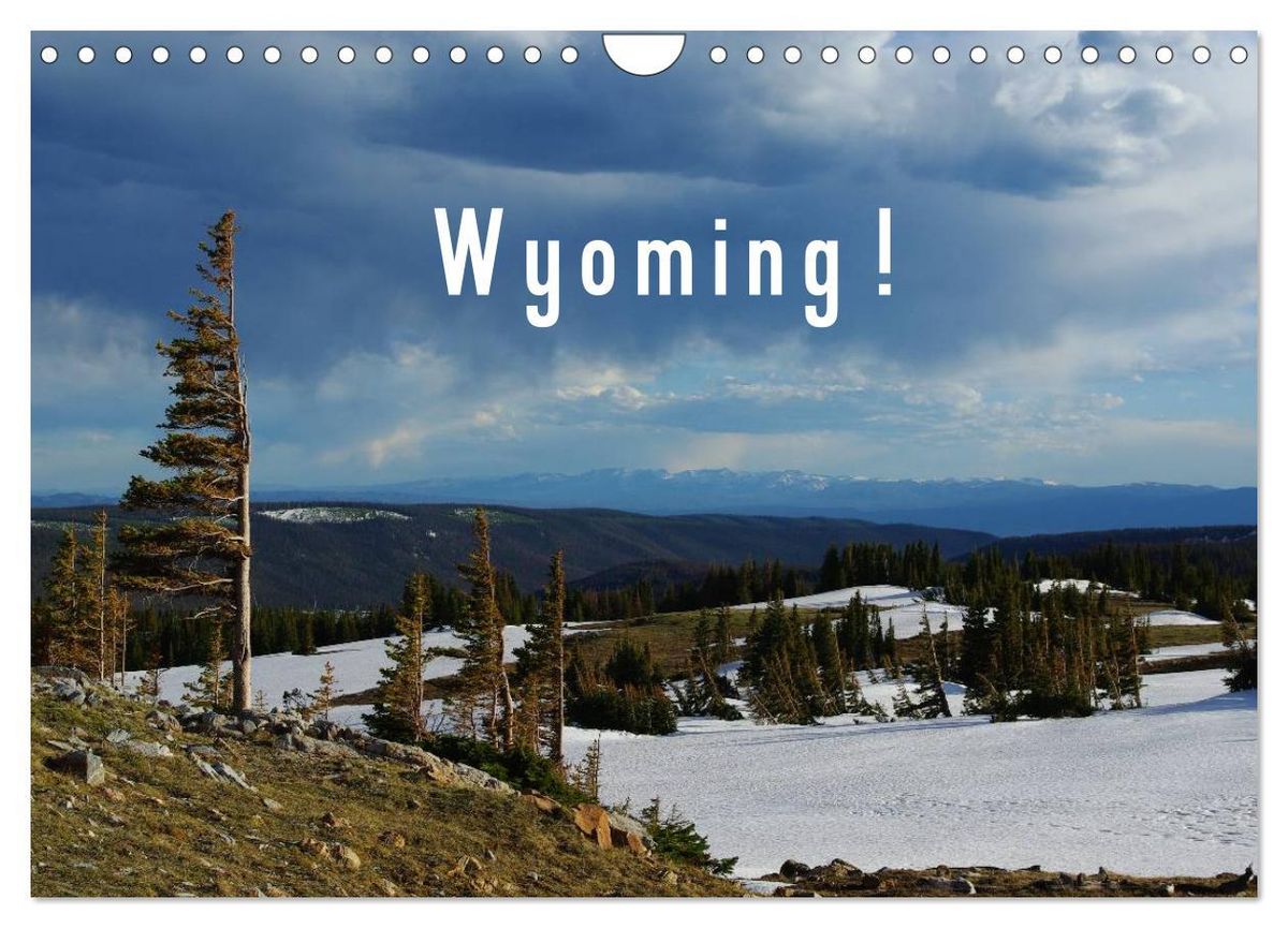 'Wyoming! / UK-Version (Wall Calendar 2025 DIN A4 landscape), CALVENDO ...