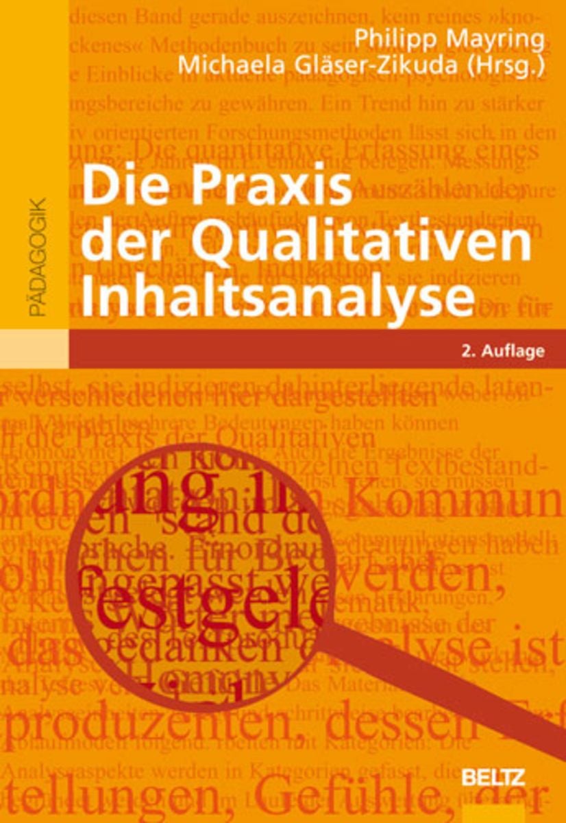Die Praxis der Qualitativen Inhaltsanalyse von Philipp Mayring - Buch ...