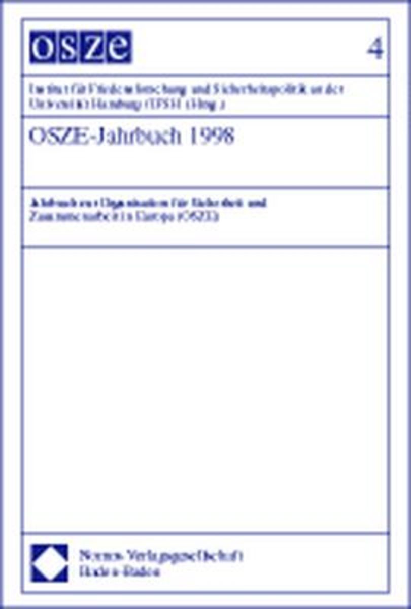 'OSZE-Jahrbuch. Jahrbuch zur Organisation für Sicherheit und ...