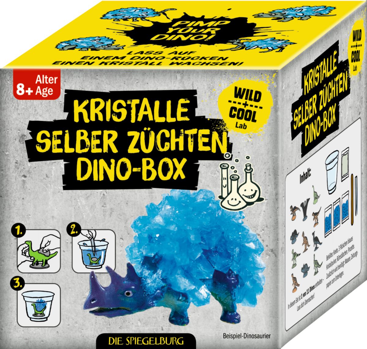Die Spiegelburg - Wild+Cool - Kristalle selber züchten Dino-Box kaufen ...