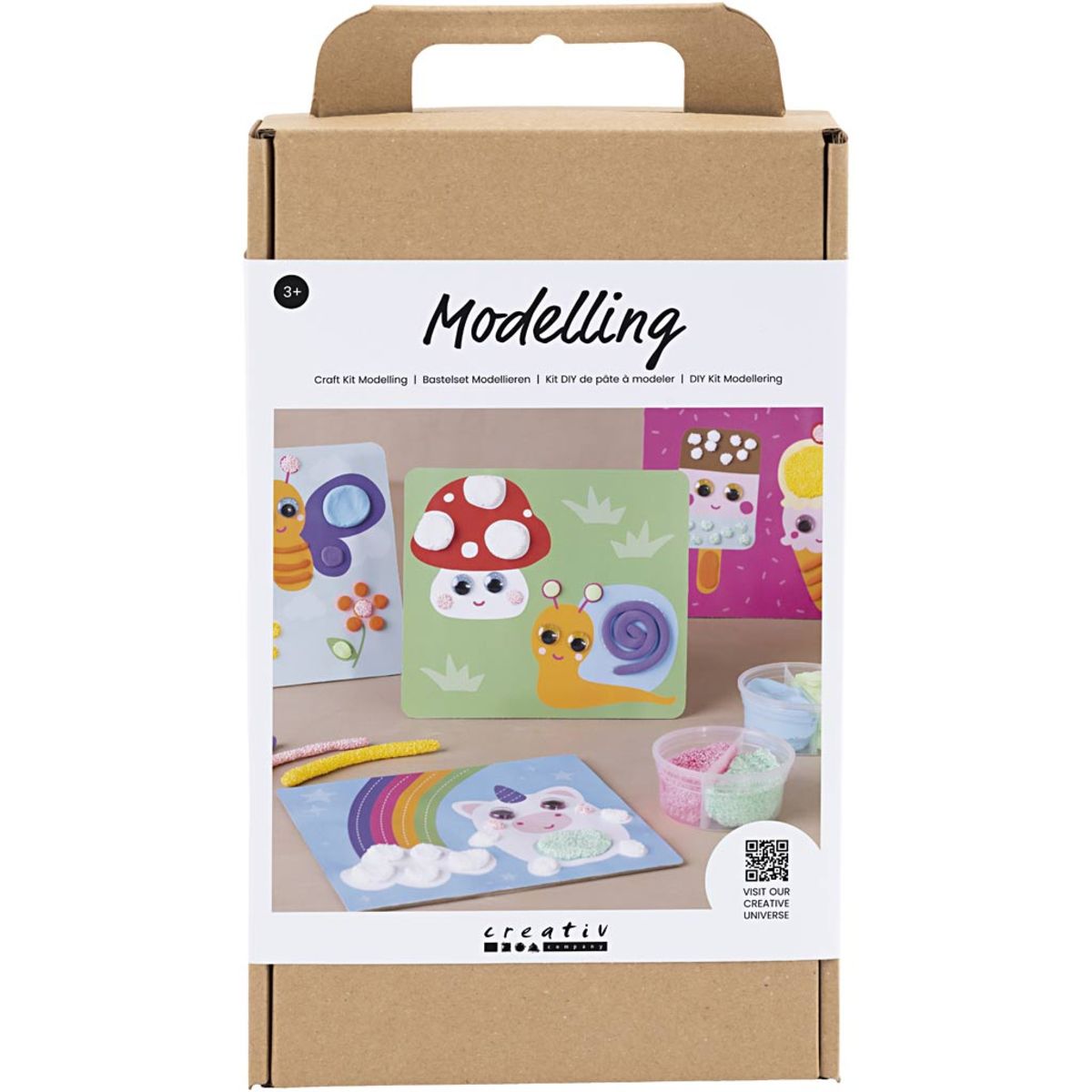 Creativ Company DIY Sets Modellieren Kreativ Set Modellieren, Kreativ ...