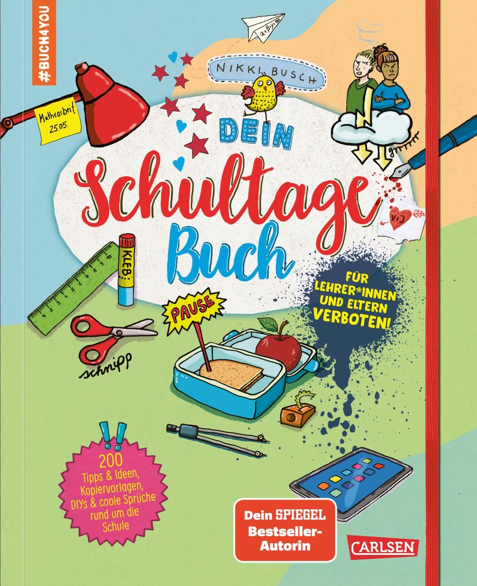 '#buch4you: Dein Schultagebuch' von 'Nikki Busch' - Buch - '978-3-551 ...