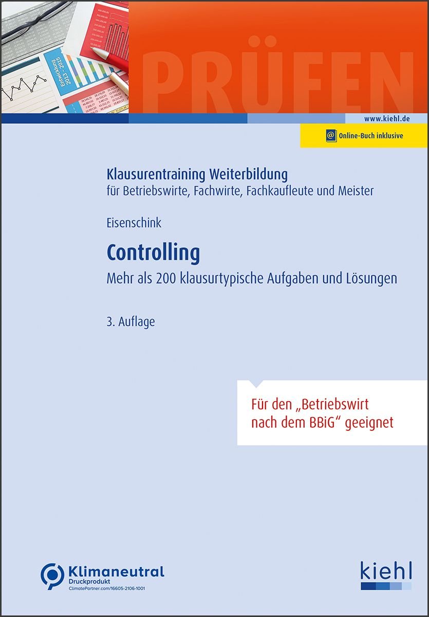 'Controlling' - 'Betriebslehre & Wirtschaft' Schulbuch - '978-3-470 ...