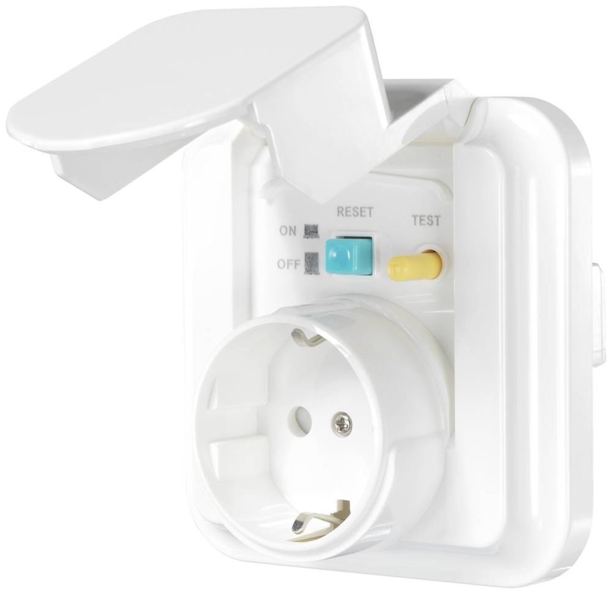 Sygonix SY-5775152 1fach Unterputz-Fehlerstrom-Sicherheitssteckdose ...