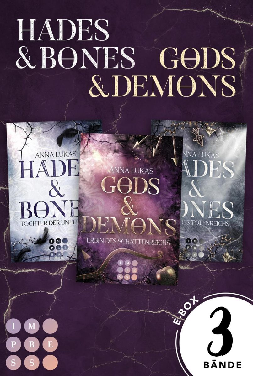 Hades & Bones: Die hochspannende Romantasy-Reihe inklusive Spin-Off in einer E-Box! von Anna ...