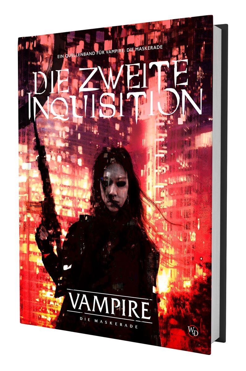 'V5 Vampire - Die Maskerade: Die Zweite Inquisition' von 'Cat Evans' - Buch - '978-3-9873201-9-4'