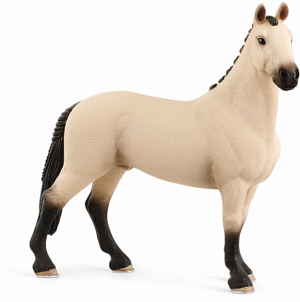 Schleich 13928 - Horse Club, Hannoveraner Wallach Falbe, Tierfigur ...