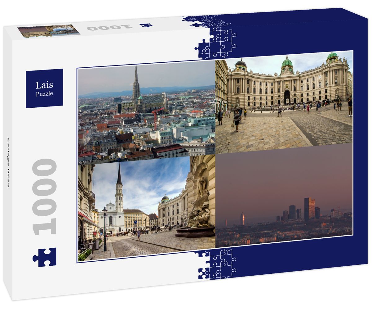 'Lais Puzzle Collage Wien 1000 Teile' kaufen - Spielwaren