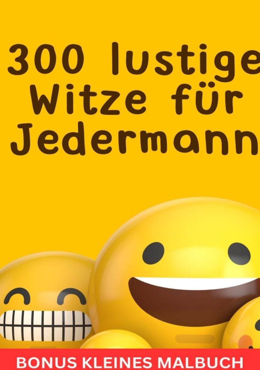 "300 lustige Witze für Jedermann - Bonus kleines Malbuch" online kaufen