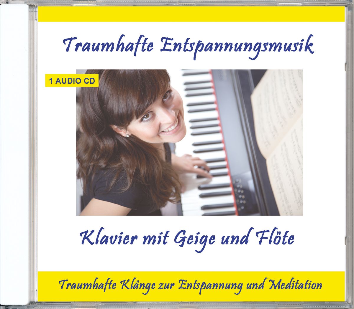 Traumhafte Entspannungsmusik – Klavier mit Geige und Flöte von Verlag ...