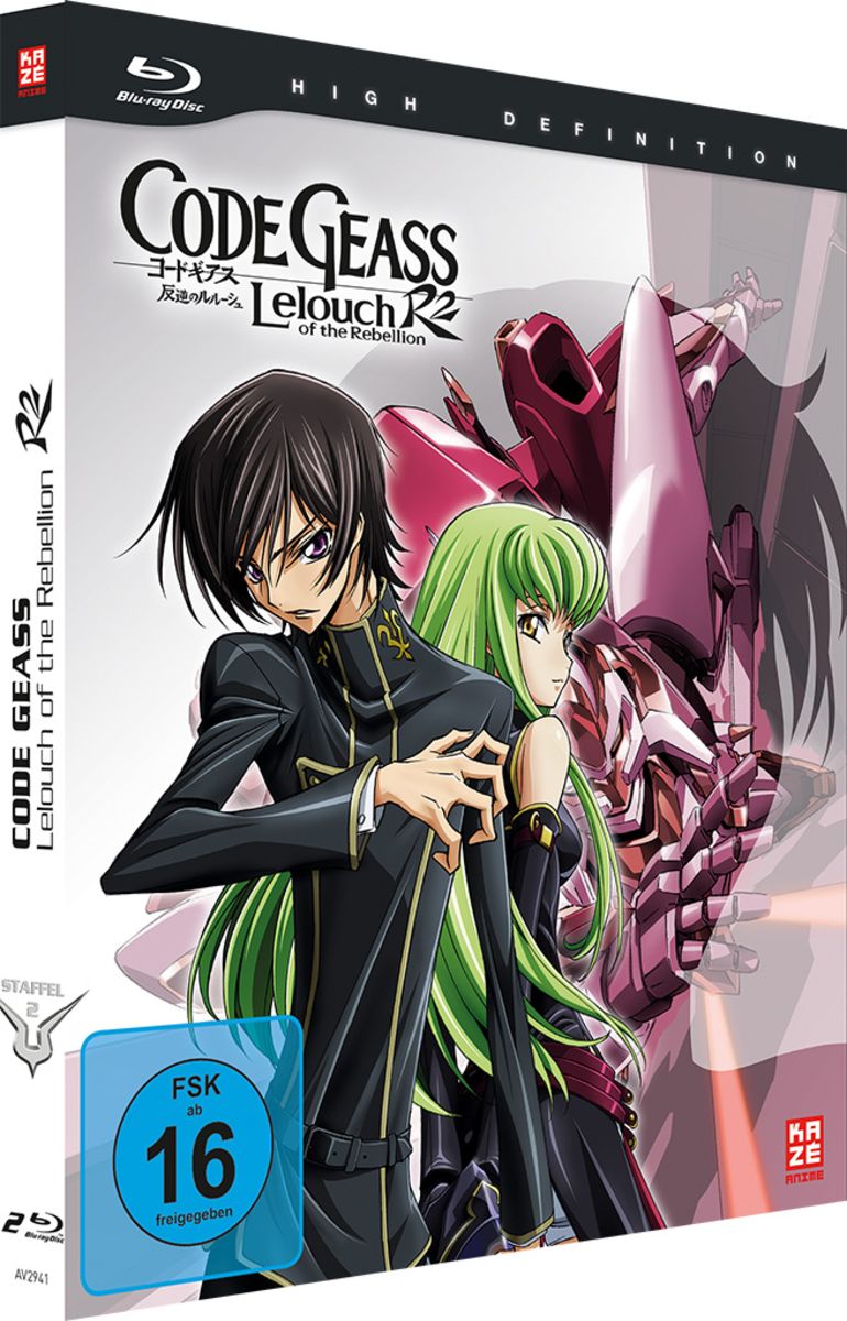 'Code Geass: Lelouch of the Rebellion R2 - Staffel 2 - Mediabook ...