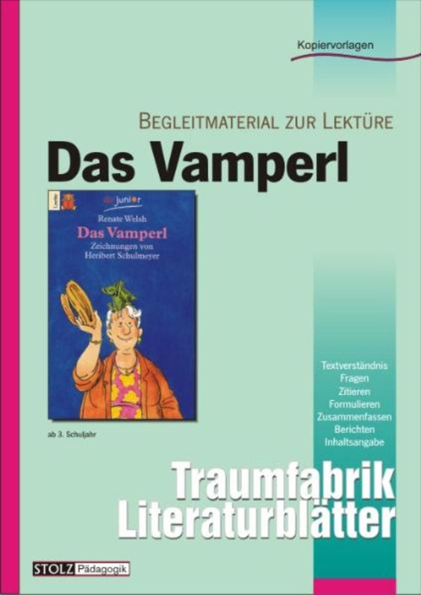 Das Vamperl, Begleitmaterial zur Lektüre - Nach Verlagen Schulbuch ...