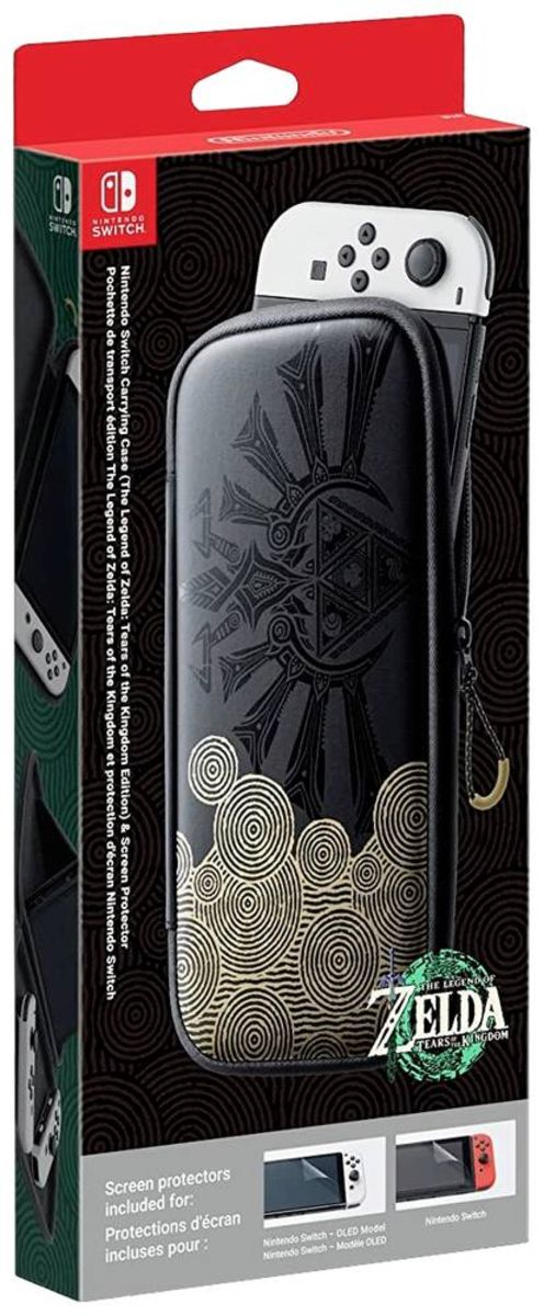 'Carrying Case + Screen Protector - Zelda: Tears of the Kingdom Edition ...