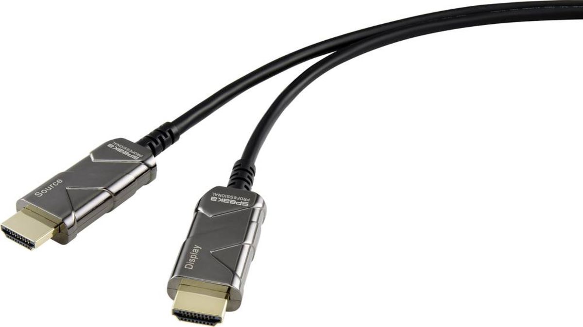 SpeaKa Professional HDMI Anschlusskabel HDMI-A Stecker, HDMI-A Stecker ...